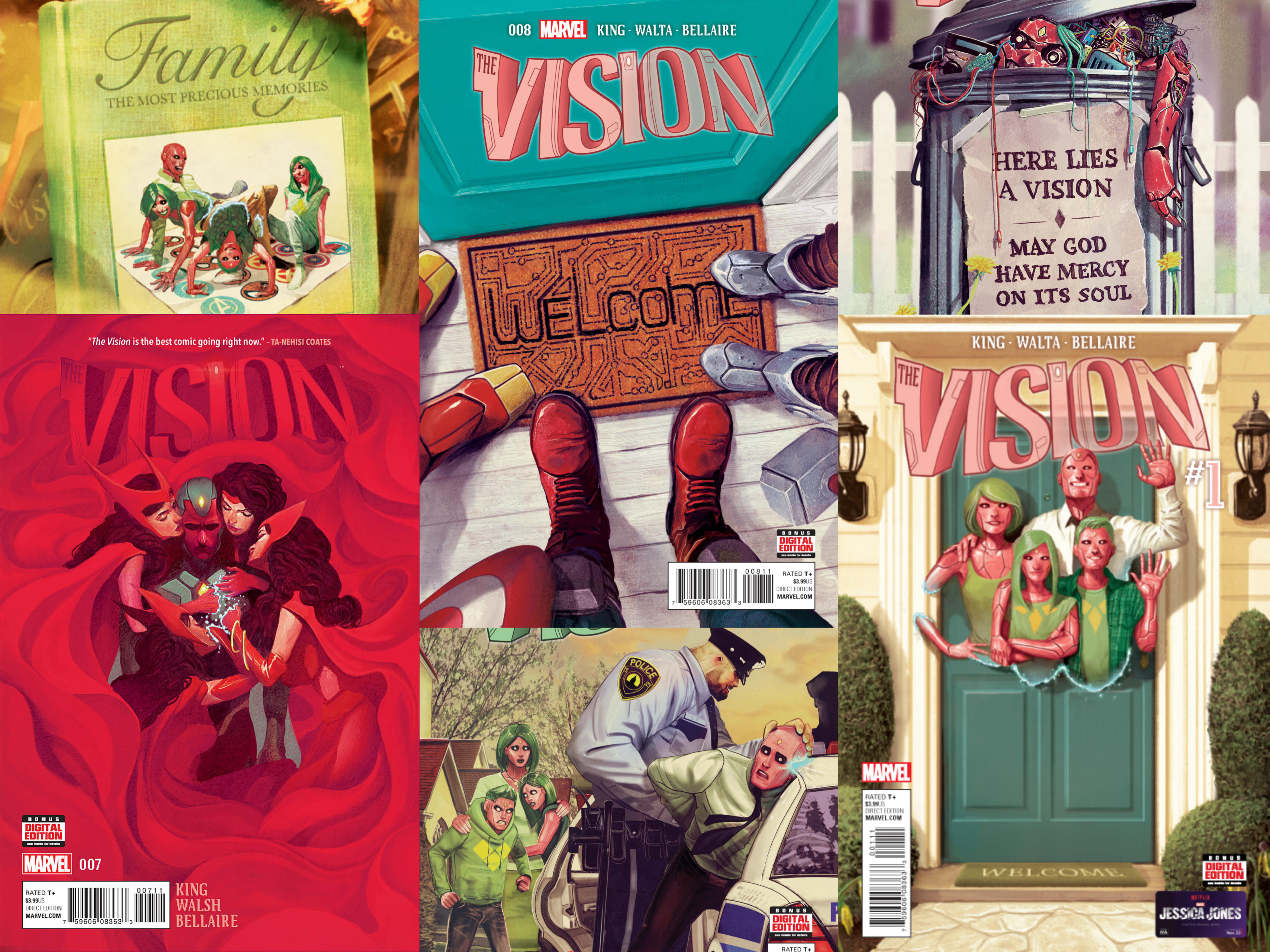 Bir Tom King Klasiği – Vision Çizgi Roman İncelemesi – Geeklik ve Ötesine